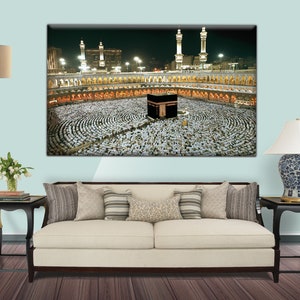 Kaaba Poster, Kaaba Printable Canvas Decor, Kaaba Wall Art, Kaaba ...