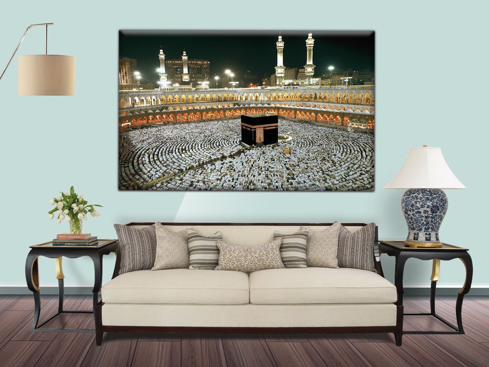 Kaaba Poster, Kaaba Printable Canvas Decor, Kaaba Wall Art, Kaaba ...