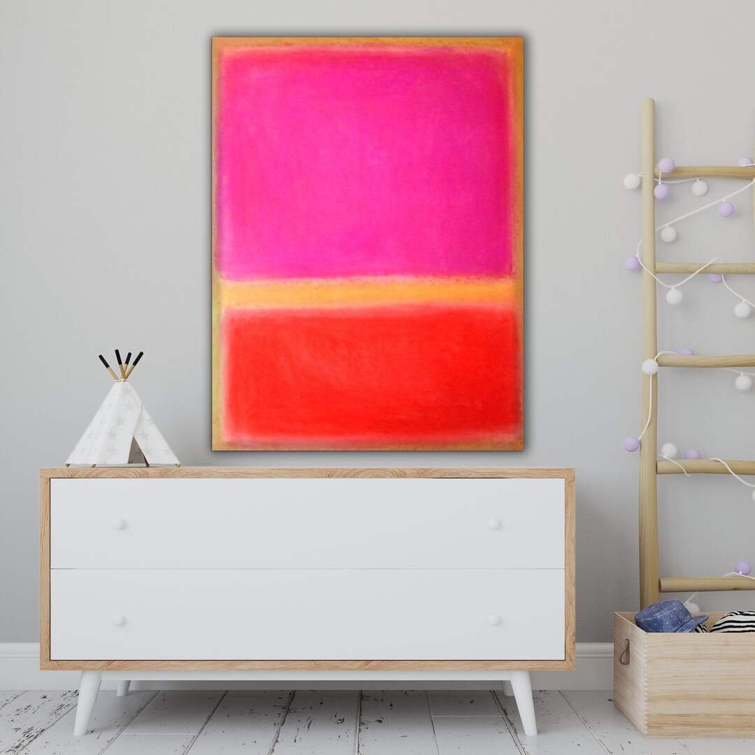 The Abstract Expressionist Mark Rothko, Mark Rothko Wall Art, Rothko ...