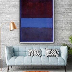 Mark Rothko: No.61 Rust and Blue, 1953 by Mark Rothko, Rothko Print ...