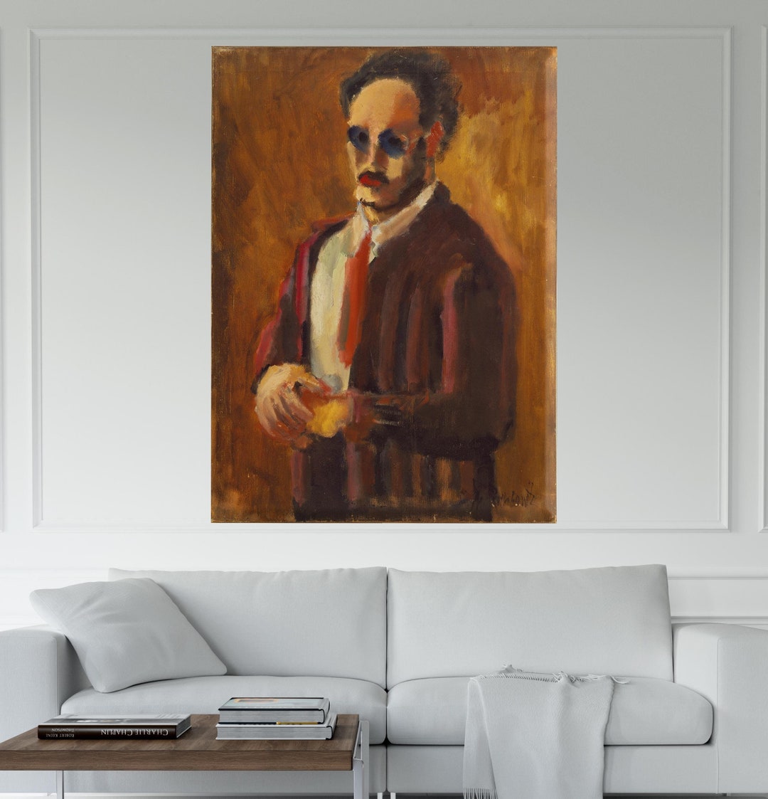 Mark Rothko Self-portreit, Mark Rothko Wall Art, Mark Rothko Canvas ...