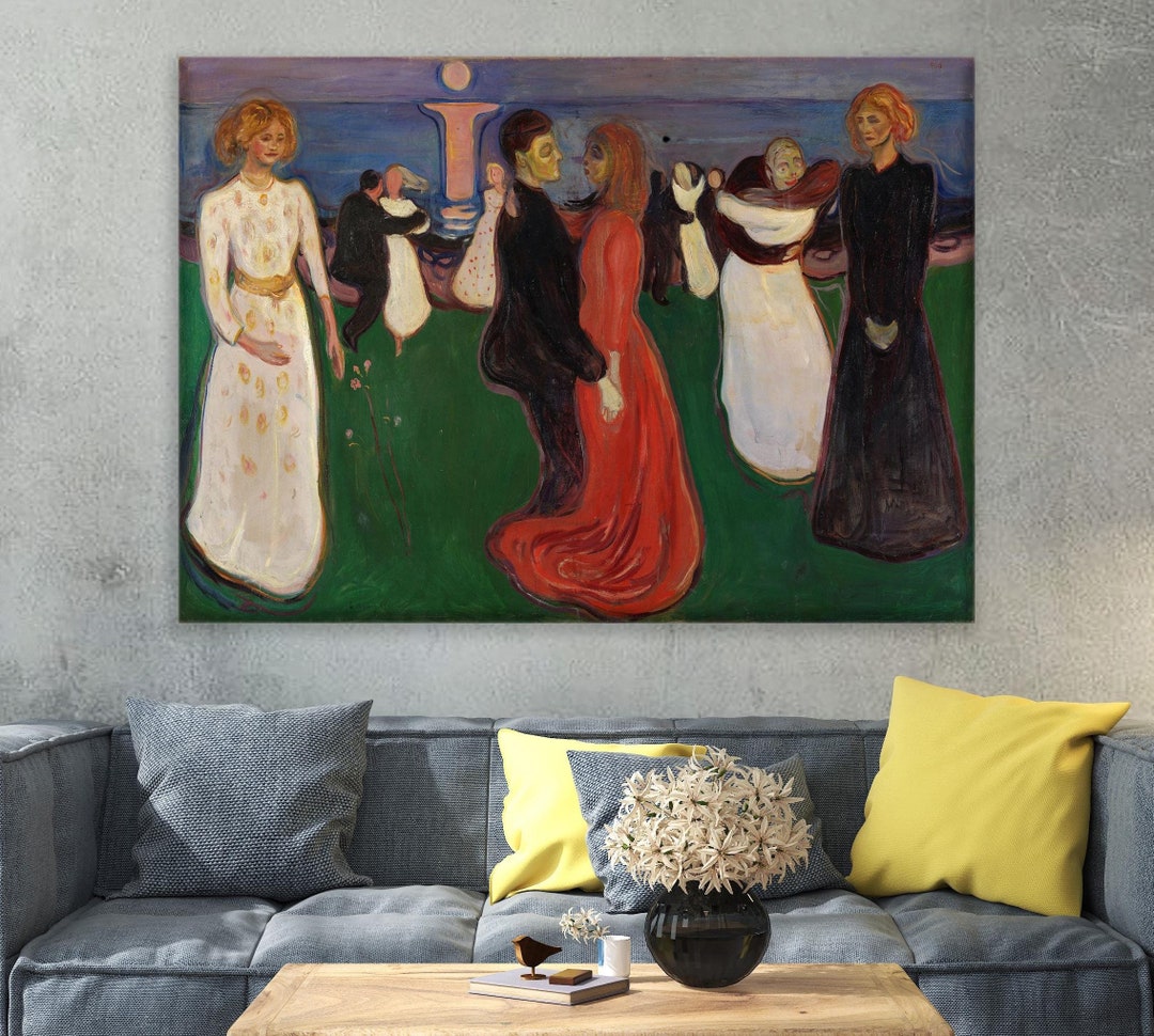 Edvard Munch, the Dance of Life, Edvard Munch Wall Art, Edvard Munch ...