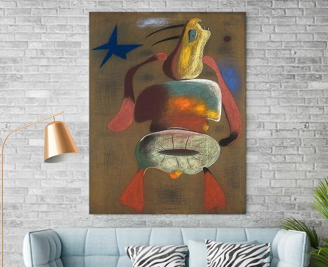 Joan Miro Reproduction Arts, Joan Miro Poster, Modern Wall Art Print ...