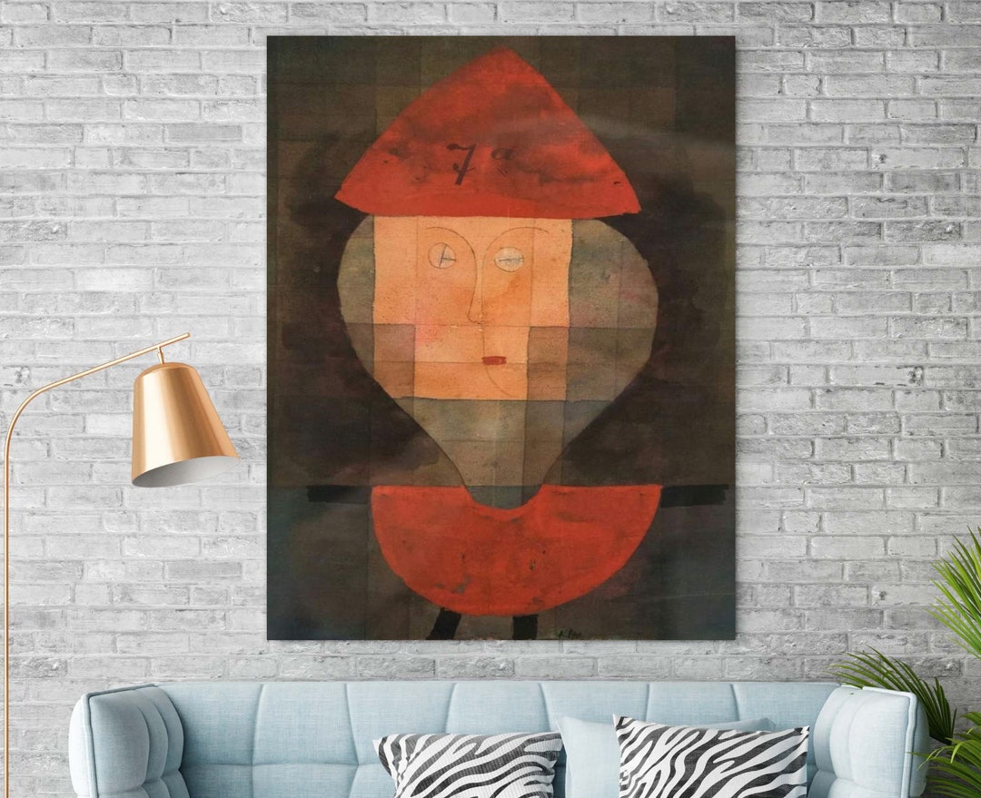 Paul Klee, Marionette 7a, Paul Klee Wall Art, Paul Klee Canvas Print ...