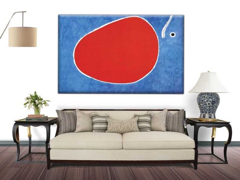Joan Miro Red Sun, Joan Miro Exhibition Poster, Miro Paintings, Modern ...