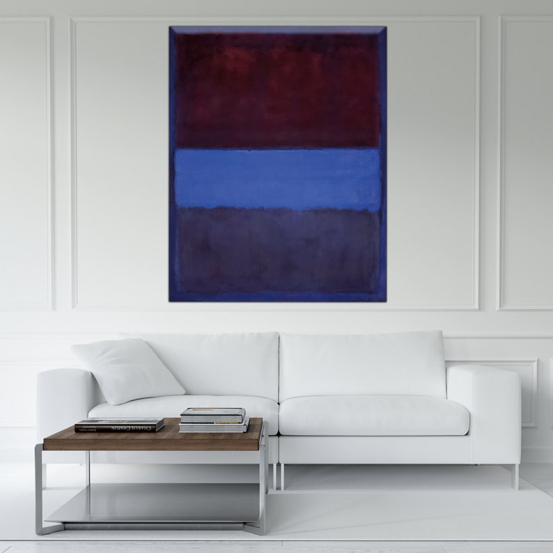 Mark Rothko: No.61 Rust and Blue, 1953 by Mark Rothko, Rothko Print ...