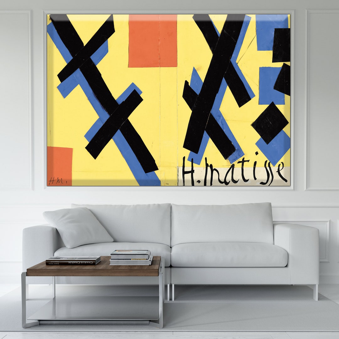 Henri Matisse, Reproduction Art, Matisse Canvas Decor, Matisse Poster ...