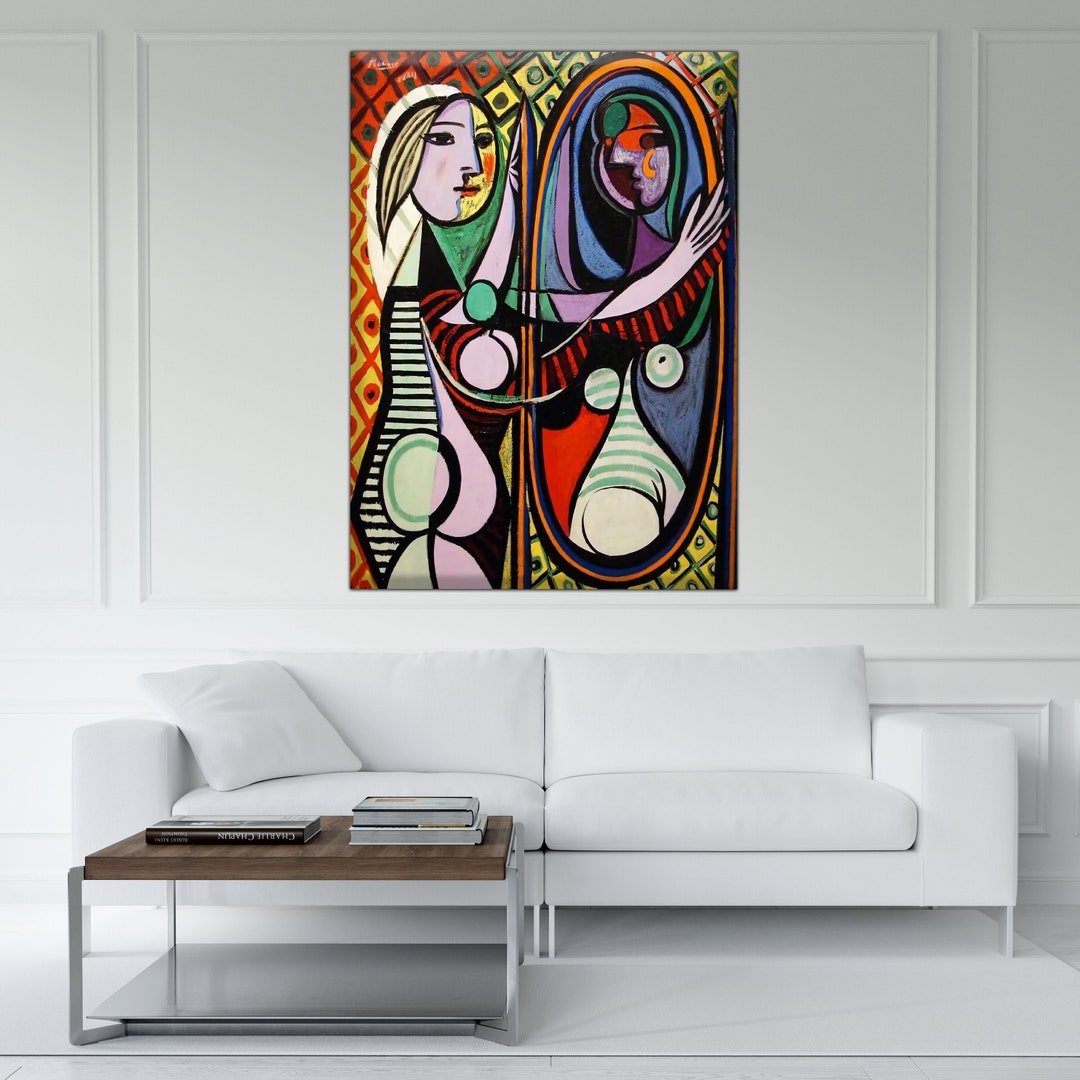 Girl Before A Mirror, 1932 by Pablo Picasso, Picasso Artworks, Picasso ...