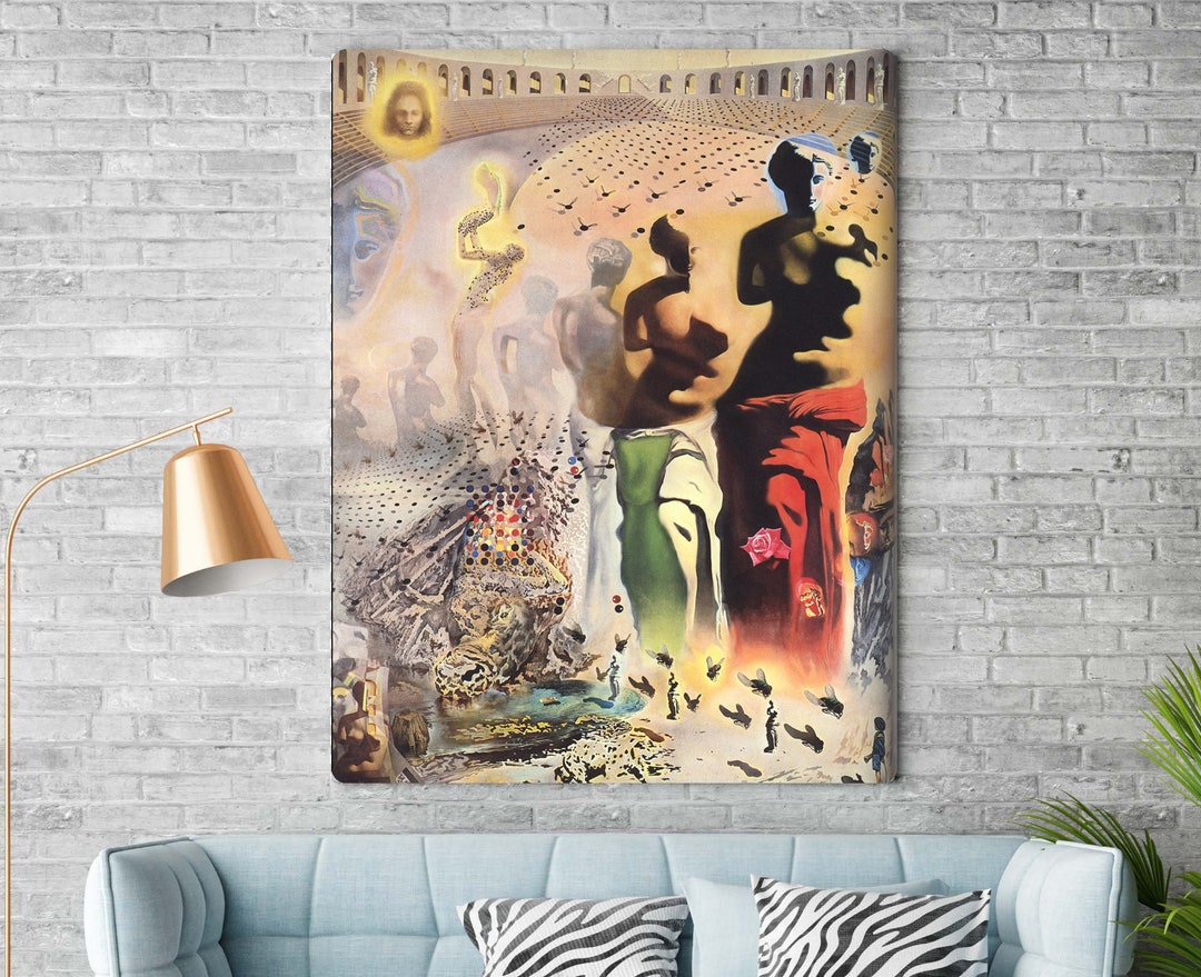 Salvador Dalí: the Hallucinogenic Toreador - Canvas Art Print - Etsy