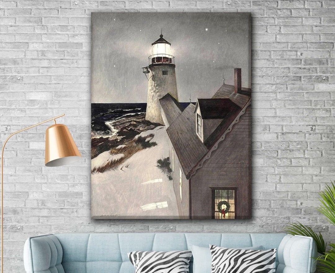 Andrew Wyeth, Snowy Morning, Andrew Wyeth Wall Art, Fine Art Print ...