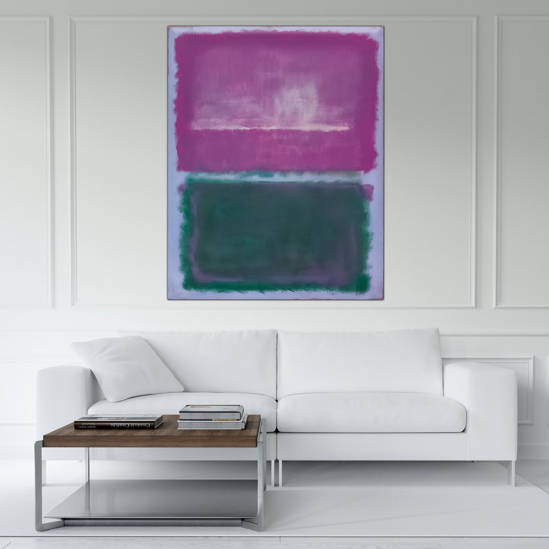 Mark Rothko: Untitled, Lavender and Green,1952, Mark Rothko Wall Art ...