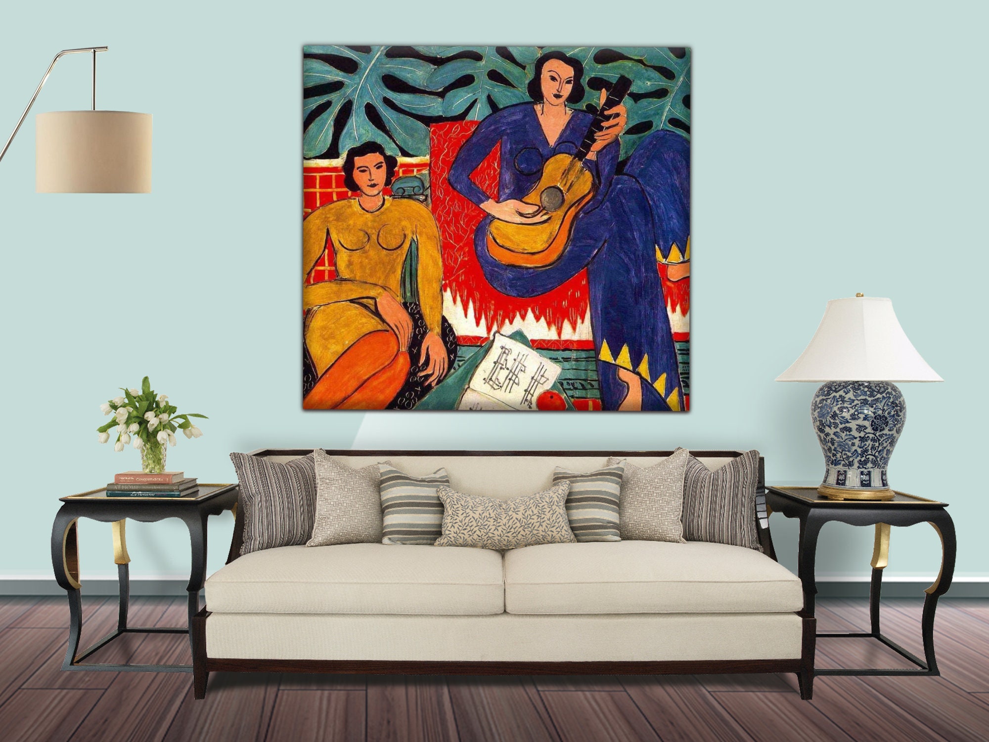 Henri Matisse, Lady in Blue, 1937, Matisse Canvas Decor, Matisse Poster ...