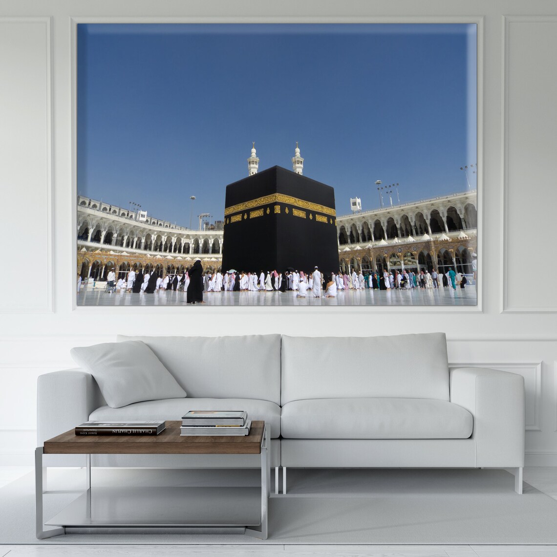 Kaaba Poster, Kaaba Printable Canvas Decor, Kaaba Wall Art, Kaaba ...