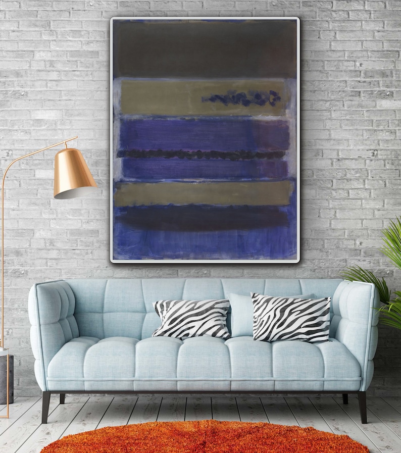 Mark Rothko: No.5, 1949 by Mark Rothko, Rothko Print, Rothko Wall Art ...