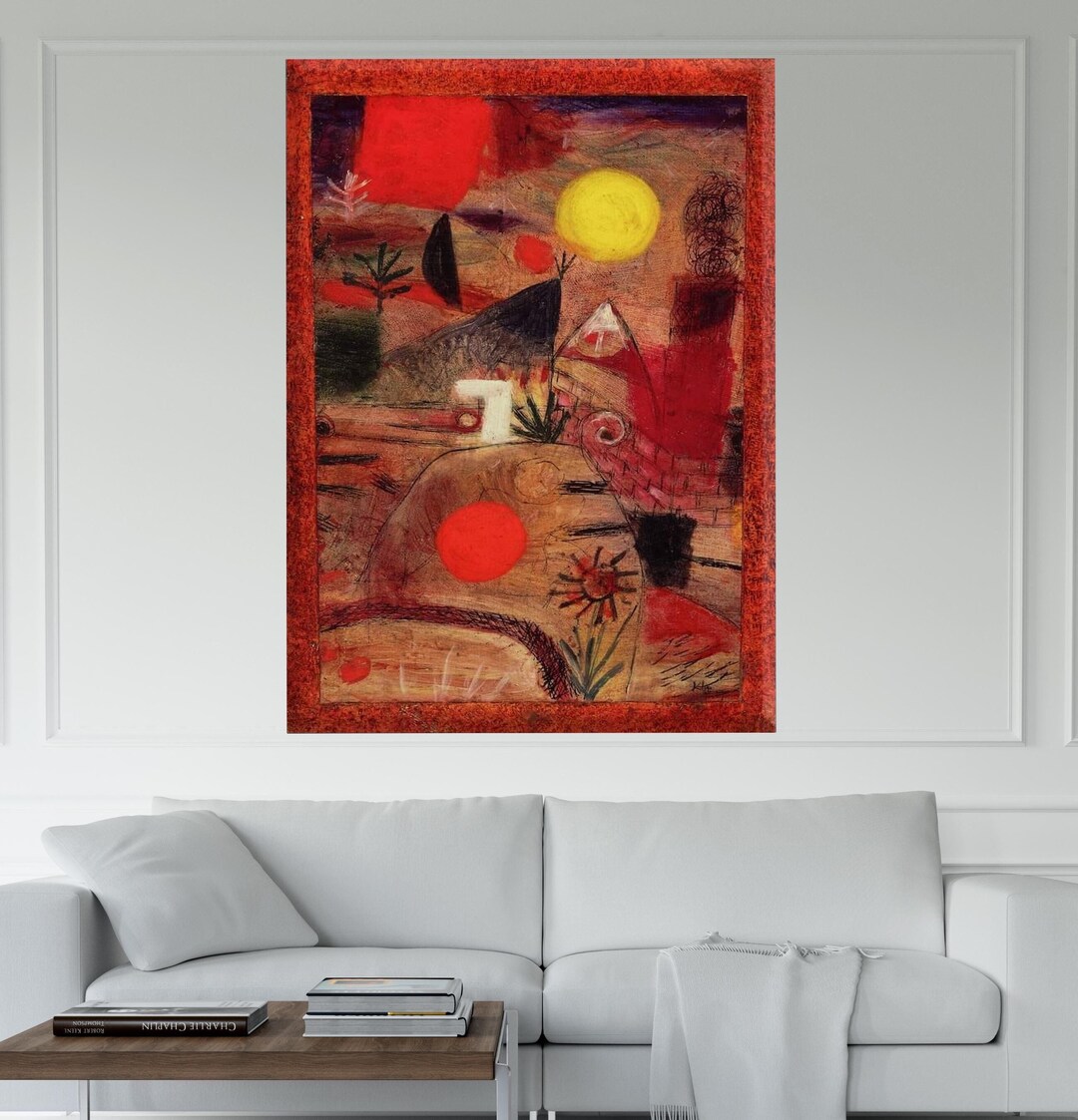 Paul Klee, Ceremony and Sunset, Paul Klee Wall Art, Paul Klee Canvas ...