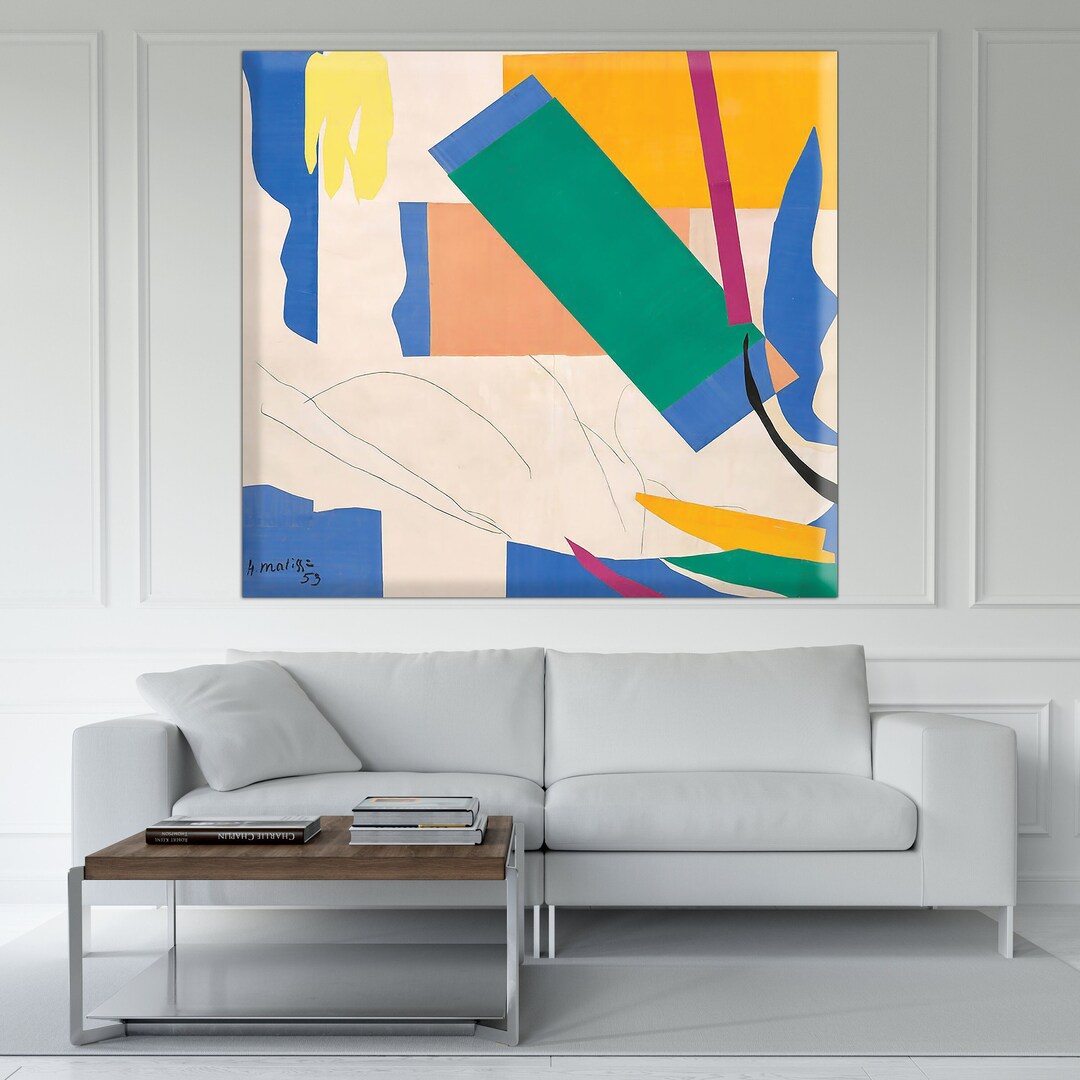 Henri Matisse, Memory of Oceania, Summer 1952, Matisse Canvas Decor ...