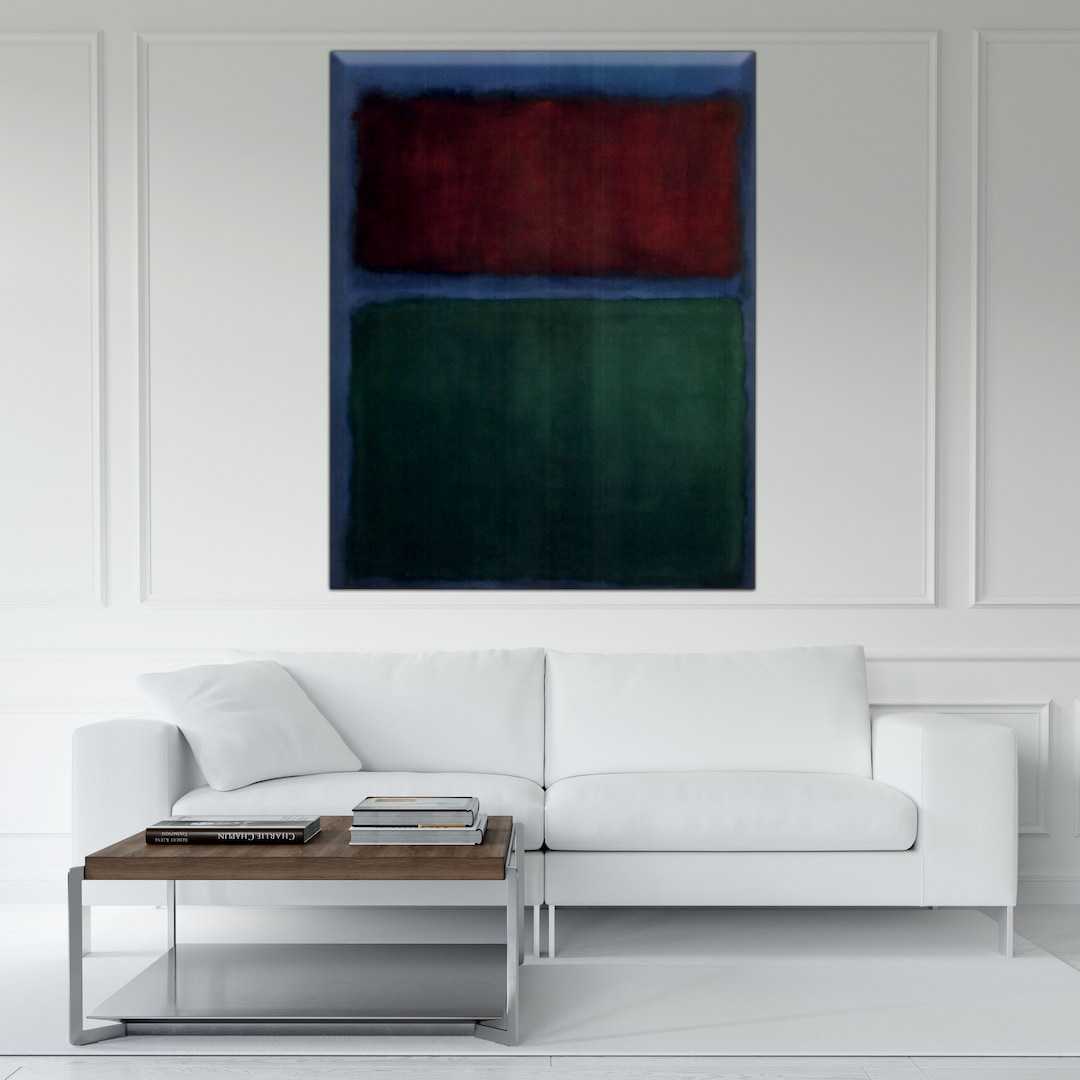 Mark Rothko: Earth and Green, 1955 by Mark Rothko, Rothko Print, Rothko ...