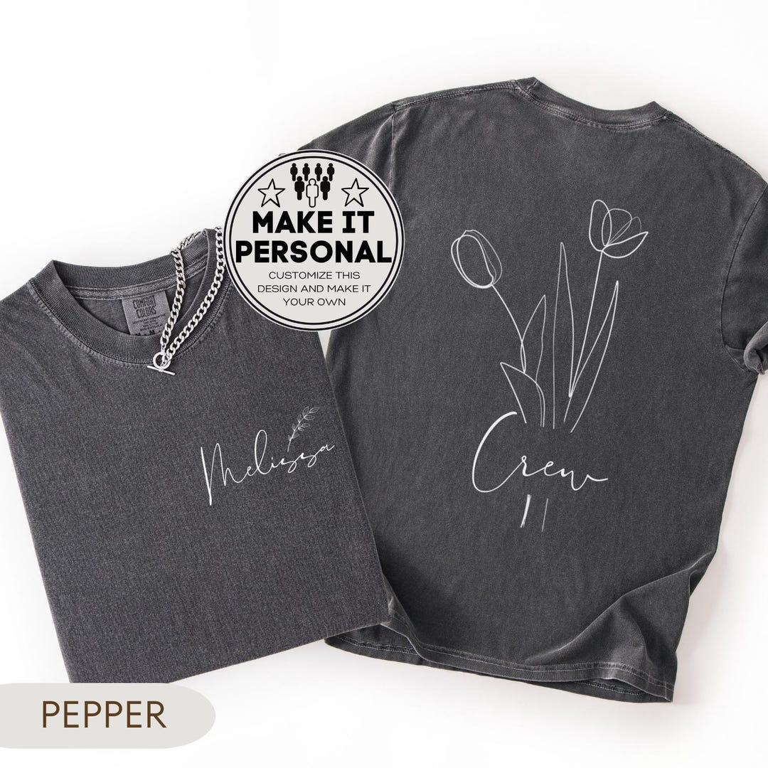 Flowerful Personable Bachelorette Tee Giftful for Bride to Be, Gifted ...