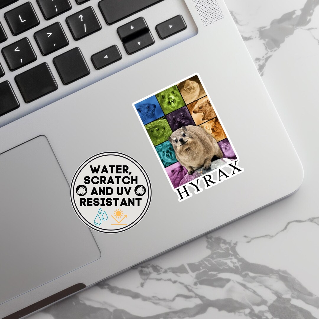 Sticker Funnies Rock Hyrax Meme Sticker for Gifted Book Sticker, Wawa ...