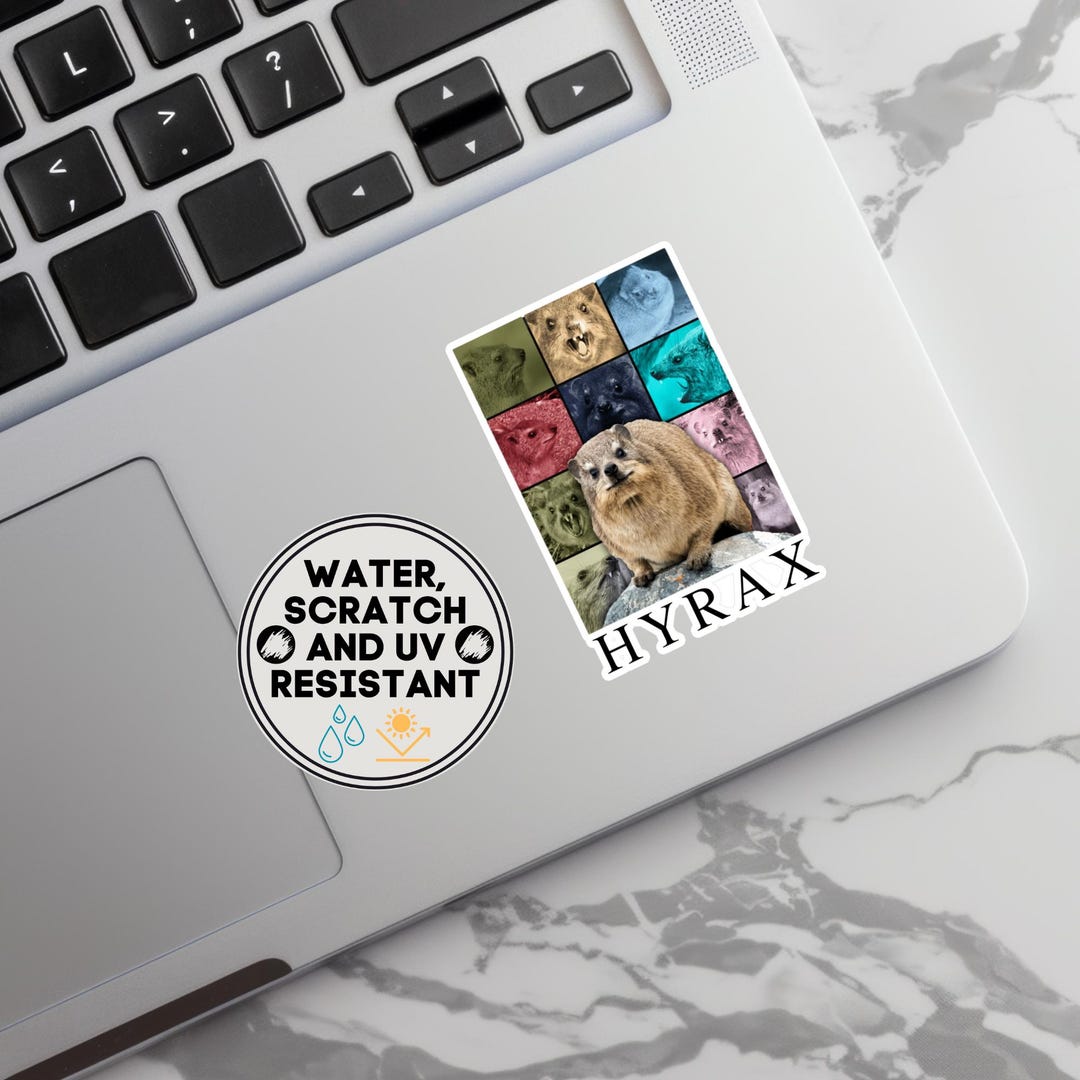 Sticker Funnies Rock Hyrax Meme Sticker for Gifted Book Sticker, Wawa ...
