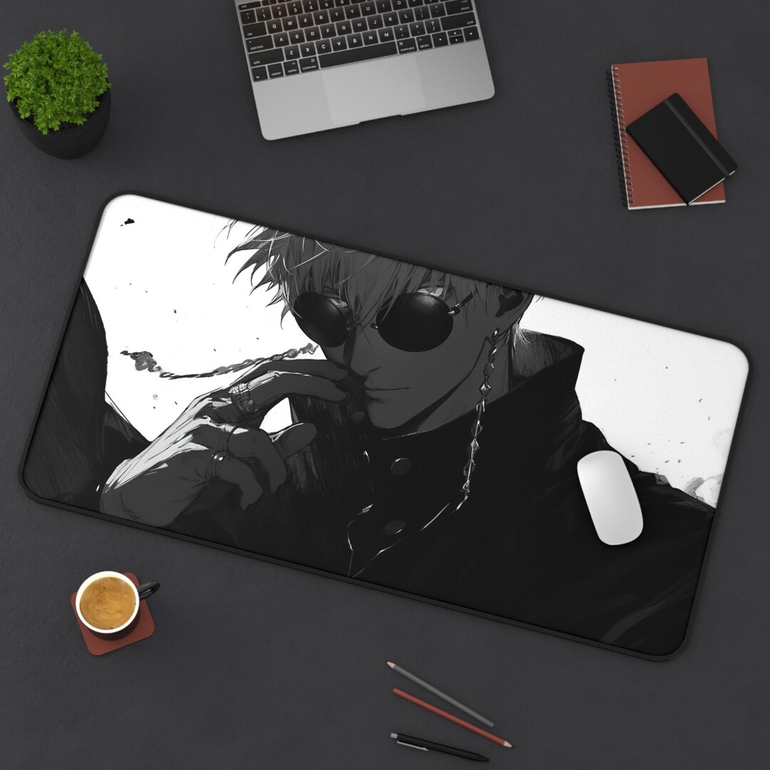 Satoru Gojou, Custom Design Desk Accessories XXL, Unique Gift Big Mouse ...