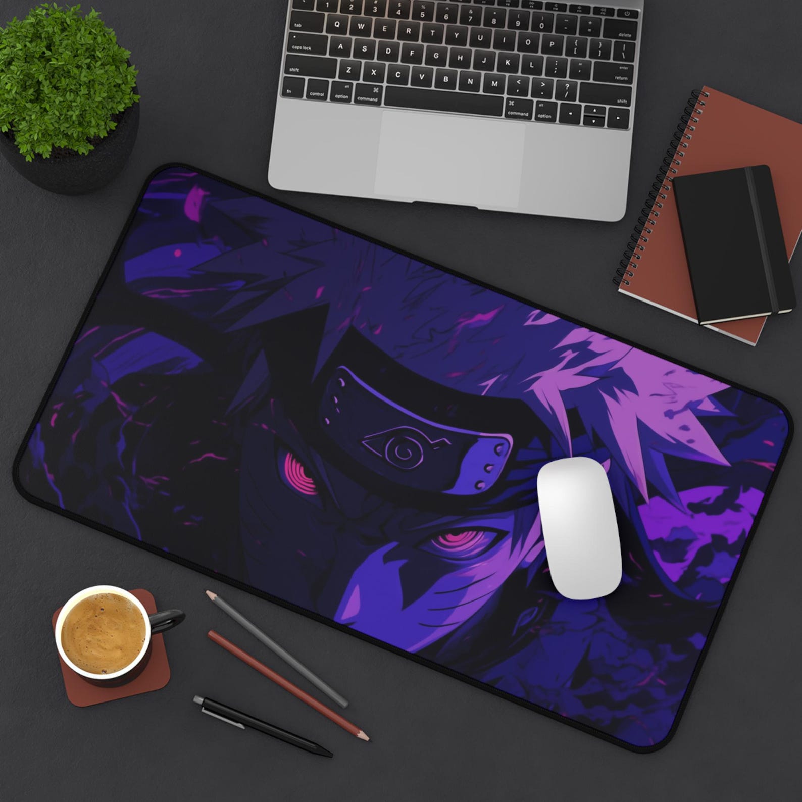 Uzumaki Mousepad Anime Desk Mat Long Desk Mats Aesthetic Gaming ...