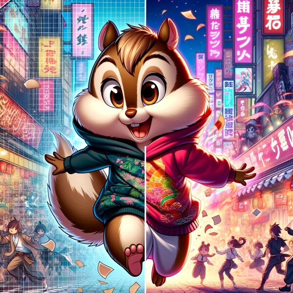 Kawaii Chipmunk - Etsy