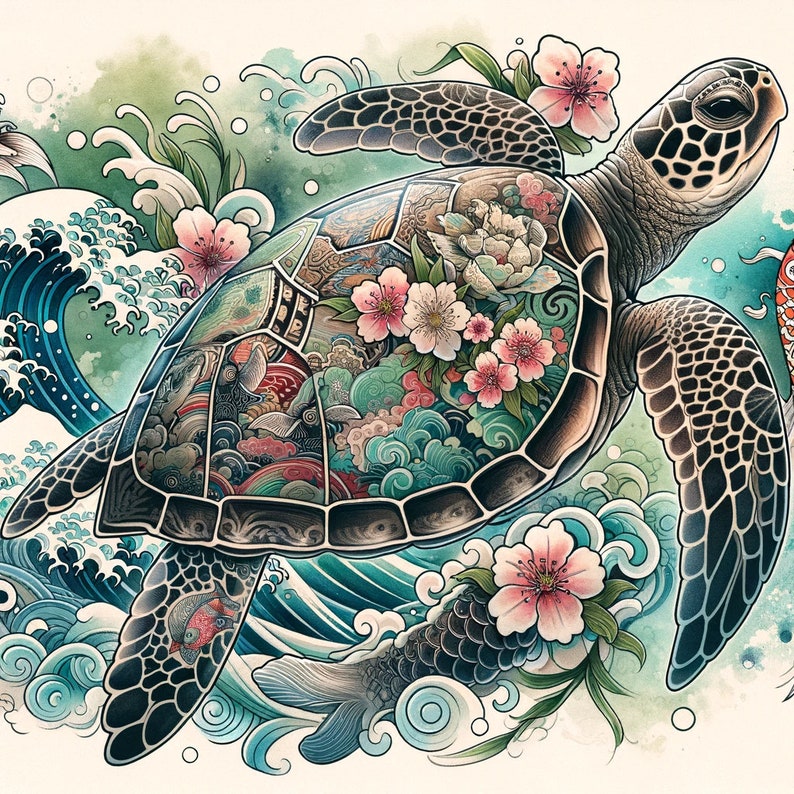 Ocean Life Clipart Collection 5 Sea Turtle Pngs High-resolution ...