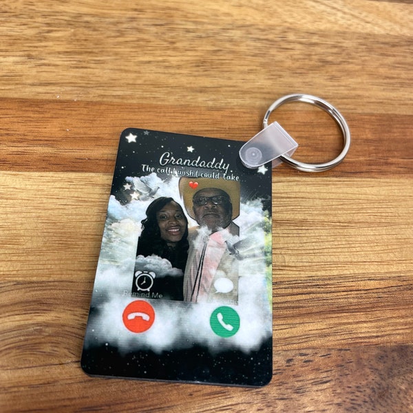 Memorial Keychain - Etsy