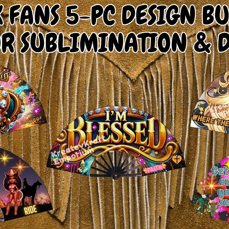 Line Dancing Popping Fans - Etsy