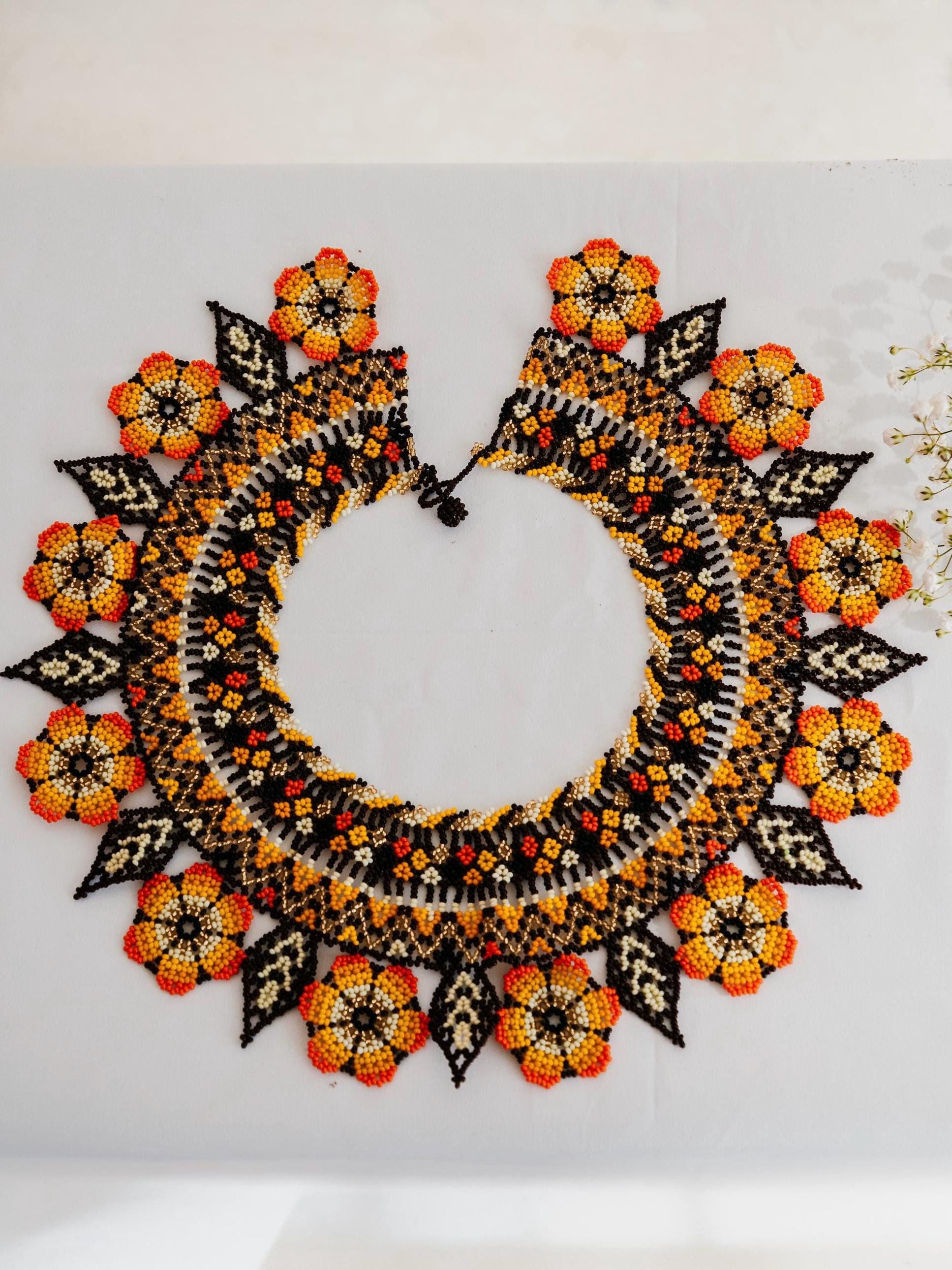 Flower Necklace - Etsy