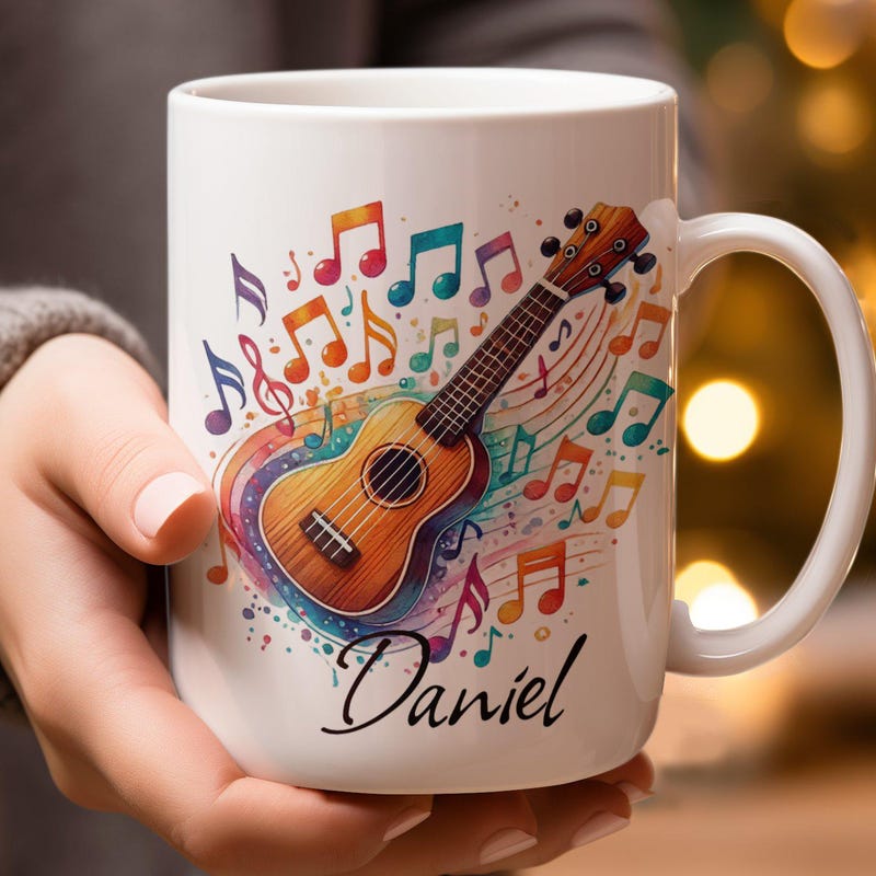 Guitar Mug - Etsy
