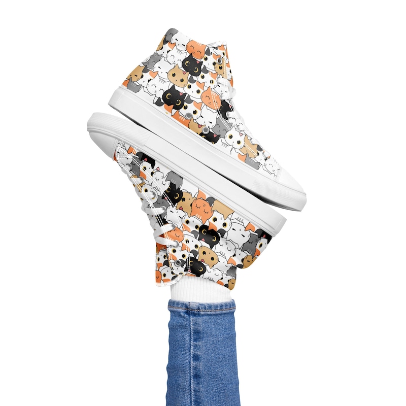Cat Casual Sneakers - Etsy