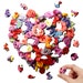 Colorful Heart Flower Wooden Puzzle Educational Game for Children ...
