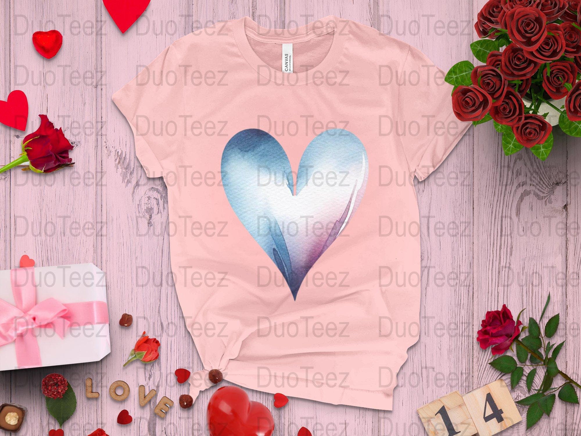 Heart SVG, Hearts PNG Clipart Elongated Vertical Heart Image, Instant ...