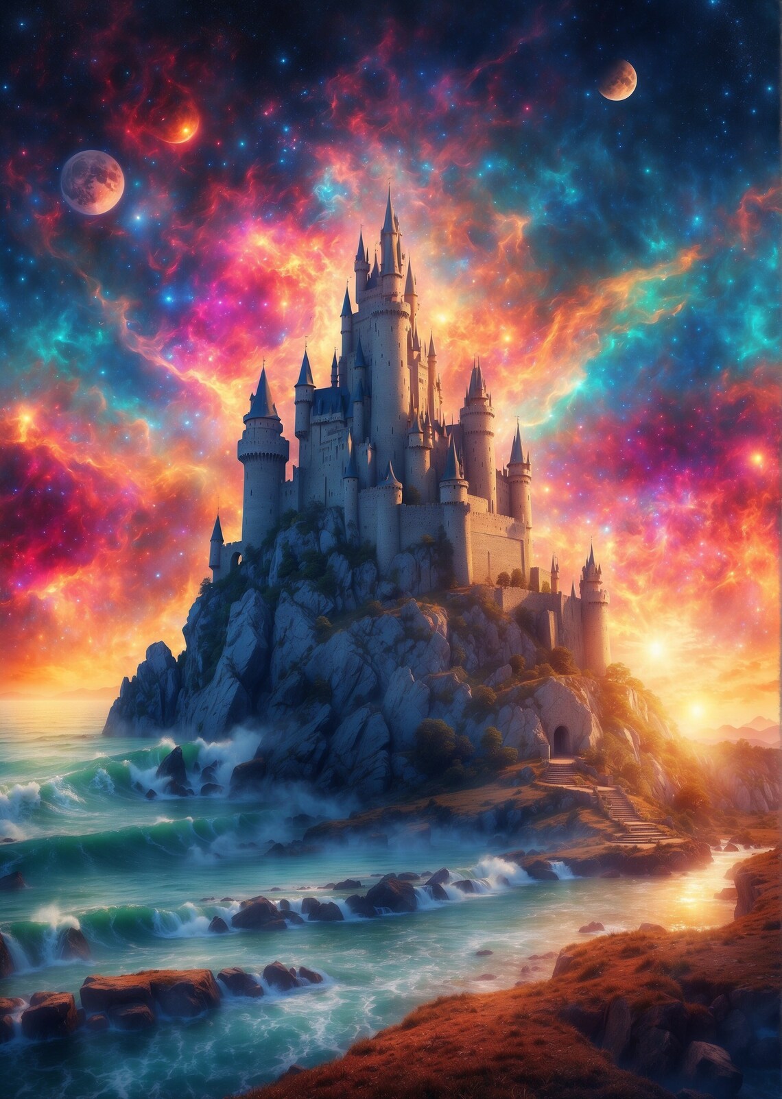 Cosmic Castle - Etsy