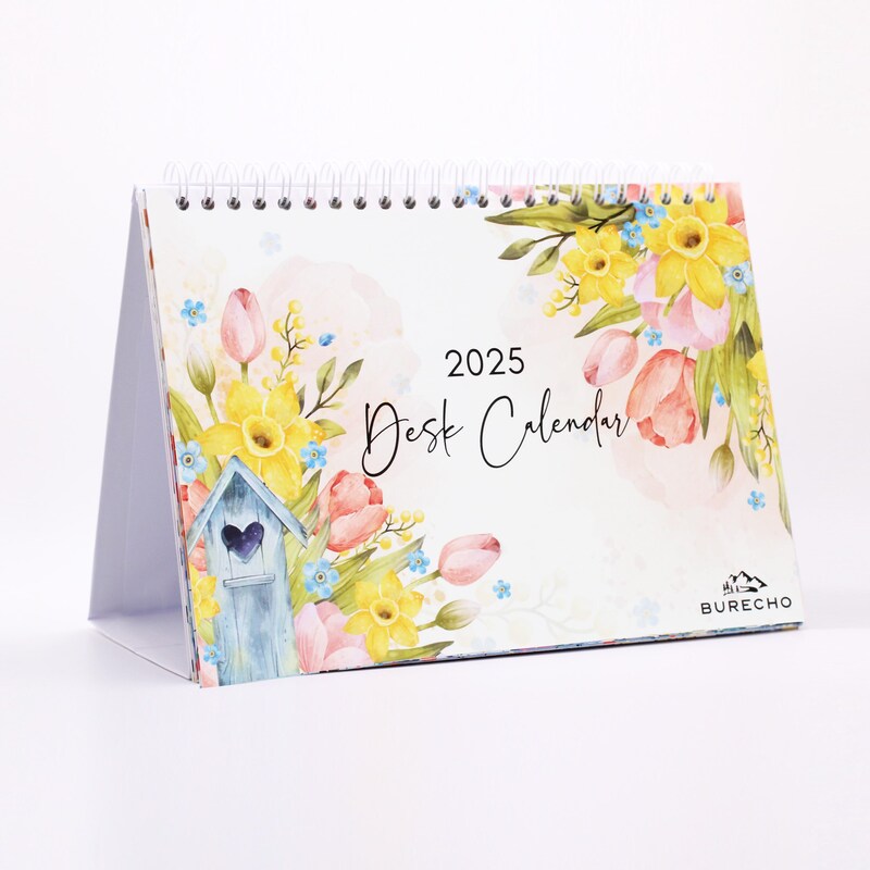 Desk Calendar 2025 - Etsy UK