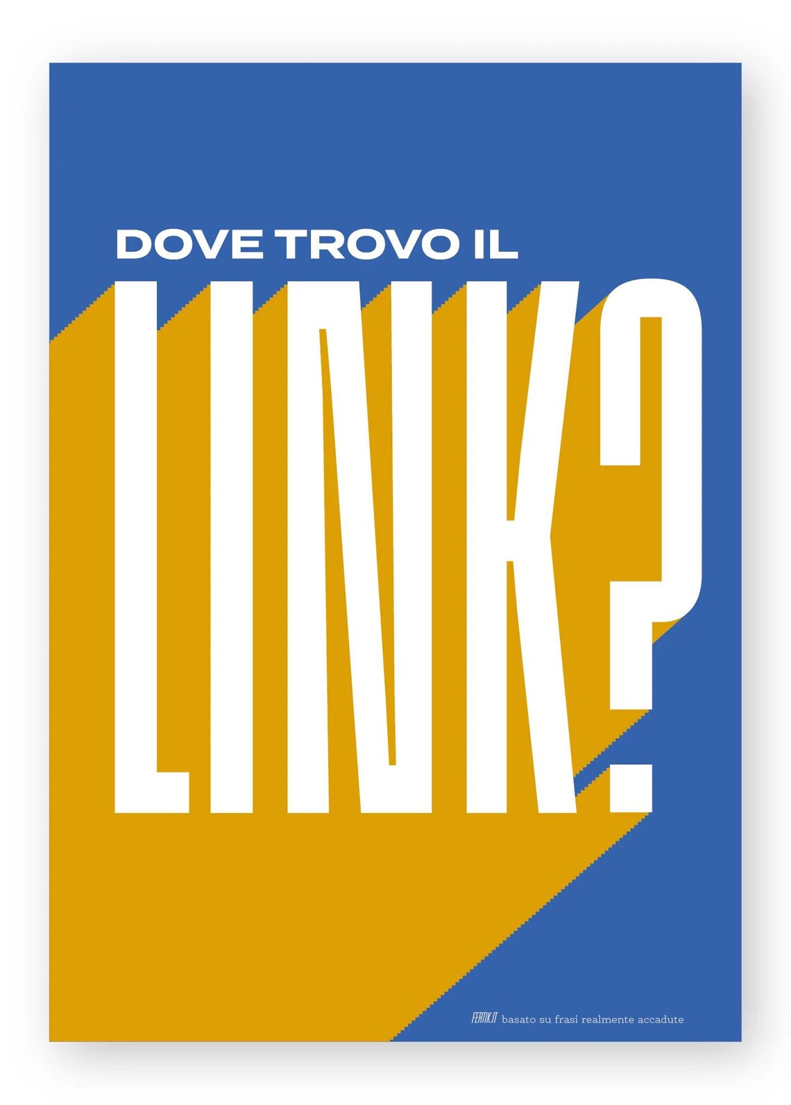 Poster - Where Can I Find the Link? - Etsy