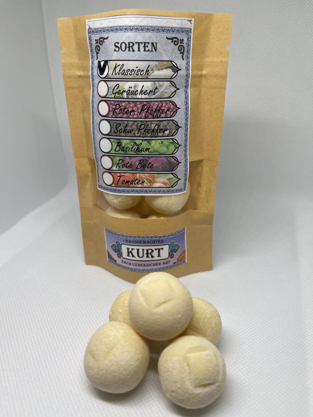 Buy Курт Kurt Premium Cheese Snack 6 Pieces in Uzbek Kazakh Style. - Etsy