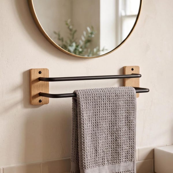 Towel Rail 500mm - Etsy UK