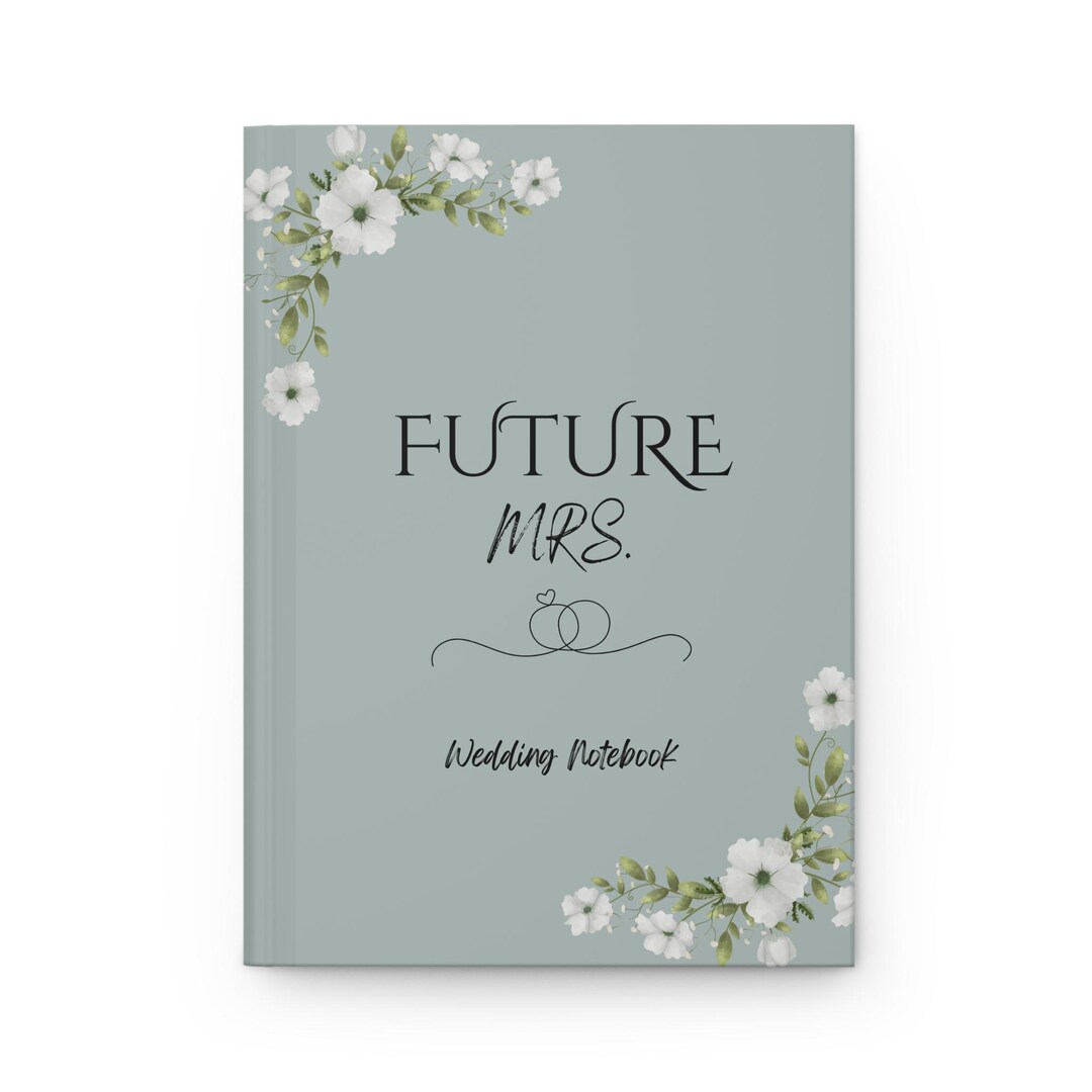Future Mrs Notebook, Wedding Planner Journal, Bridal Shower Gift ...