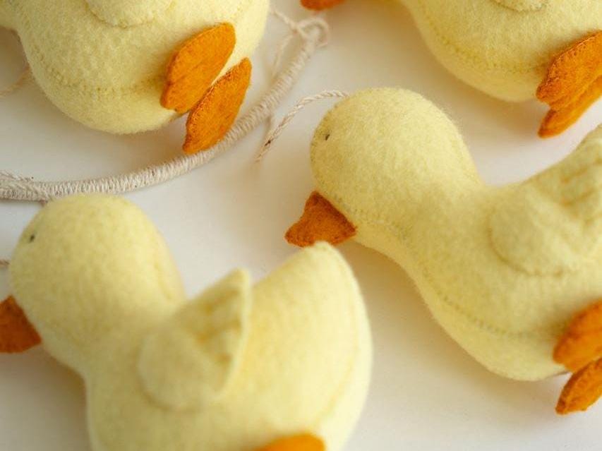 Baby Mobile, Duckling Baby Mobile, Ducks Baby Mobile, Nursery Mobile ...
