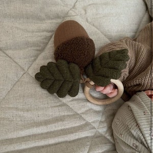 Acorn Baby Rattle, Baby Sensory Toys, Educational Toys, Baby Toys 6 ...