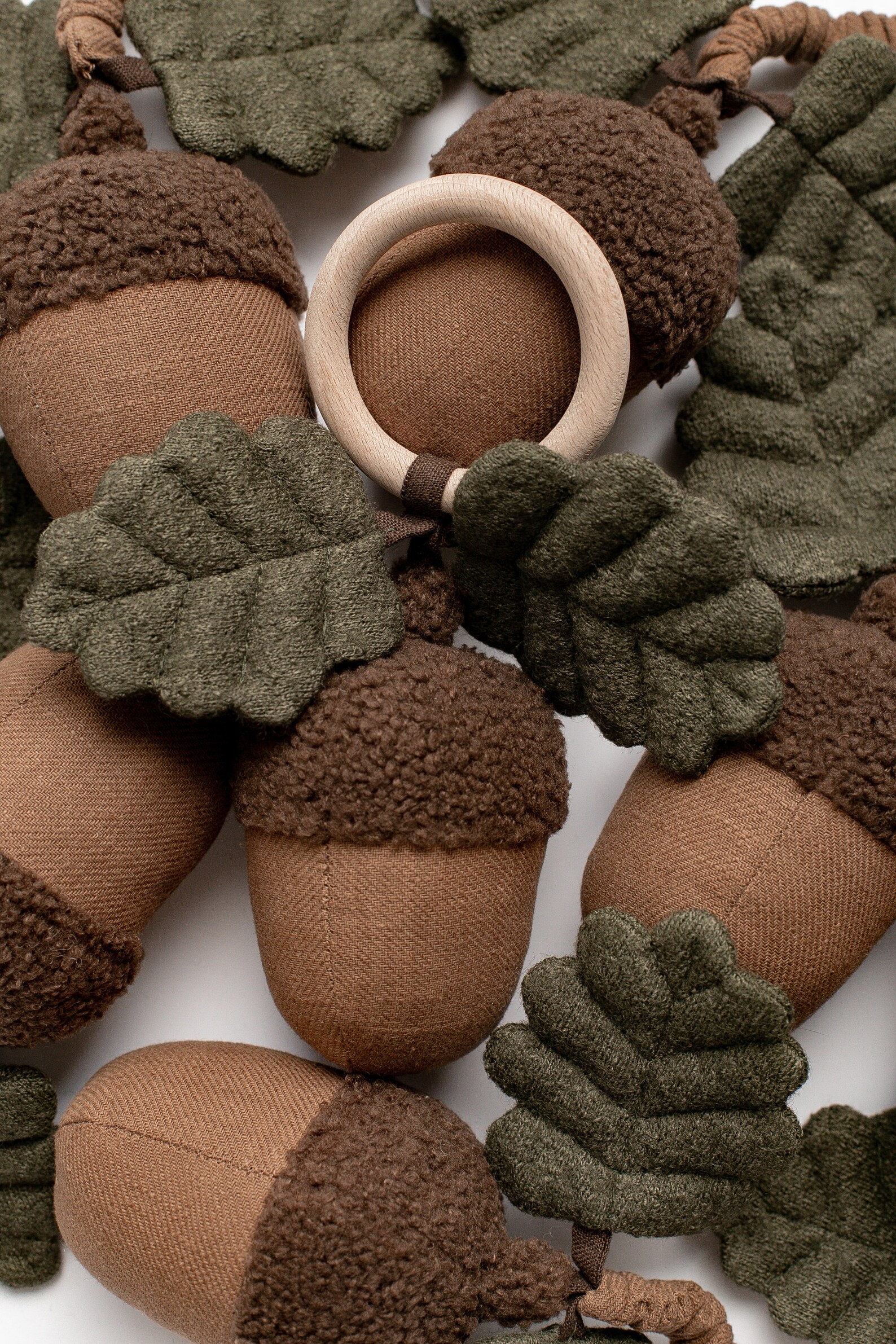 Acorn Baby Rattle, Baby Sensory Toys, Educational Toys, Baby Toys 6 ...