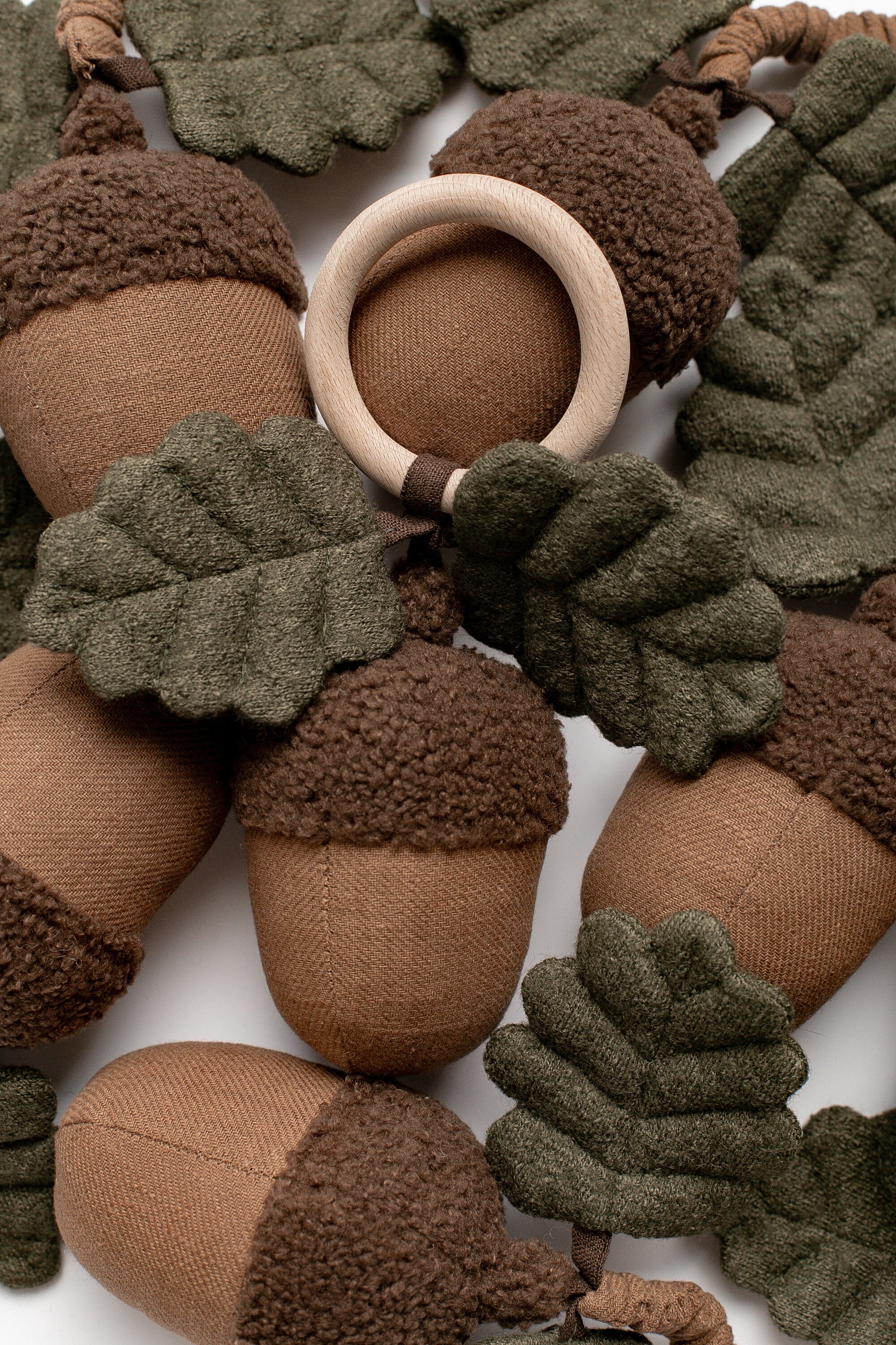 Acorn Baby Rattle, Baby Sensory Toys, Educational Toys, Baby Toys 6 ...