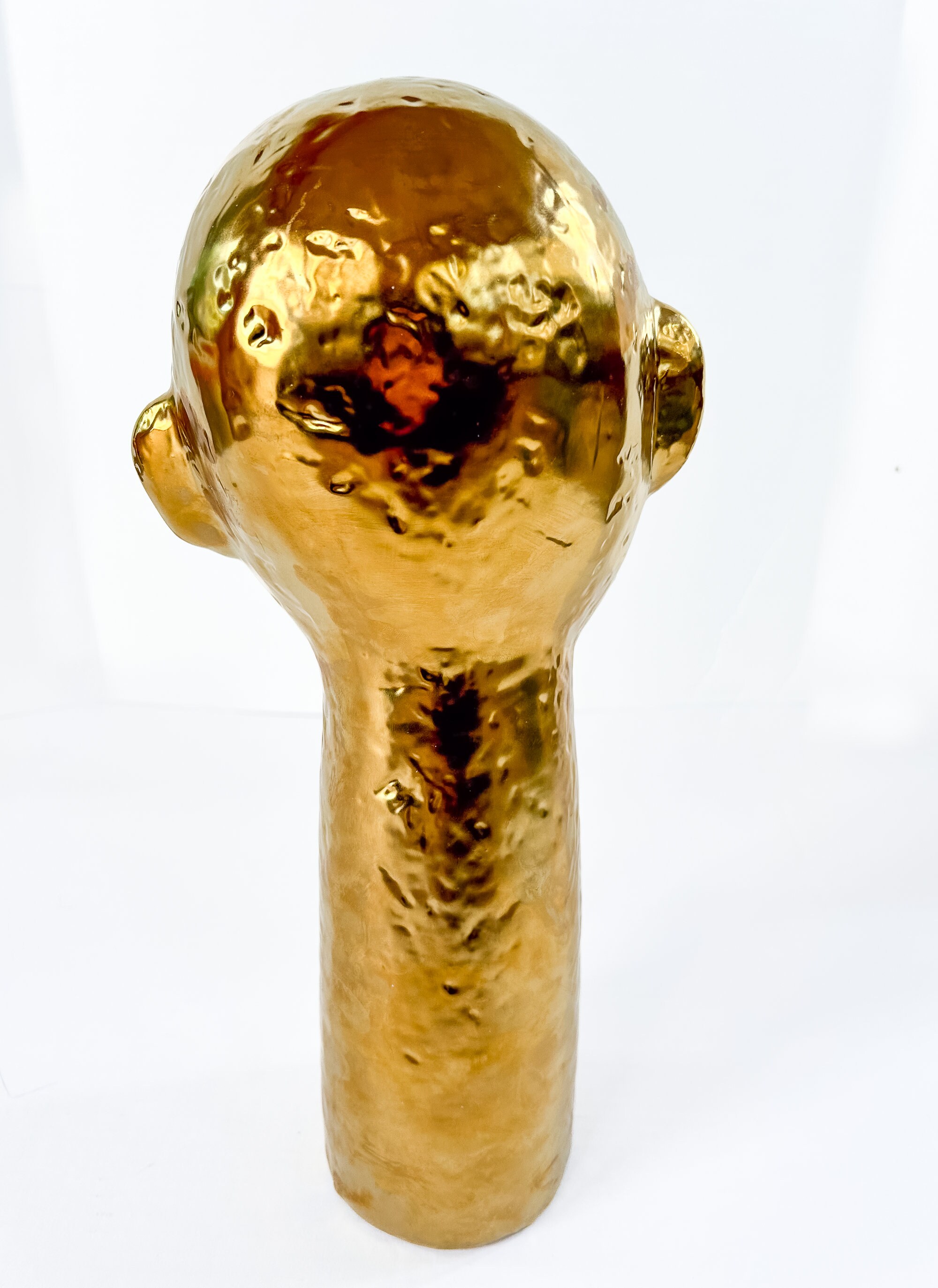 Figurative Sculpture / Elongated Neck / Art Deco / Gold - Etsy