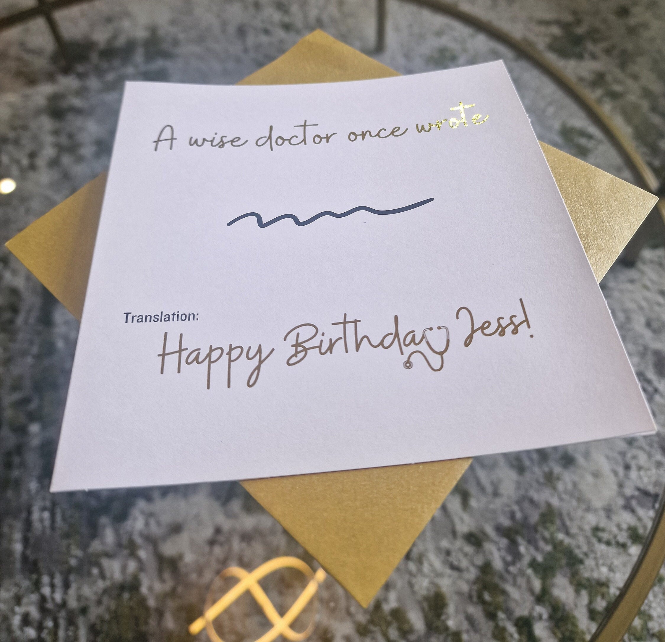 Funny Doctor Birthday Card, Happy Birthday Doctor, Birthday Card for ...