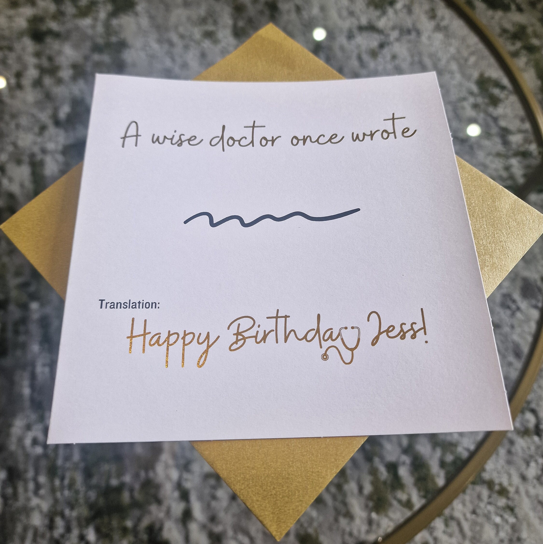 Funny Doctor Birthday Card, Happy Birthday Doctor, Birthday Card for ...