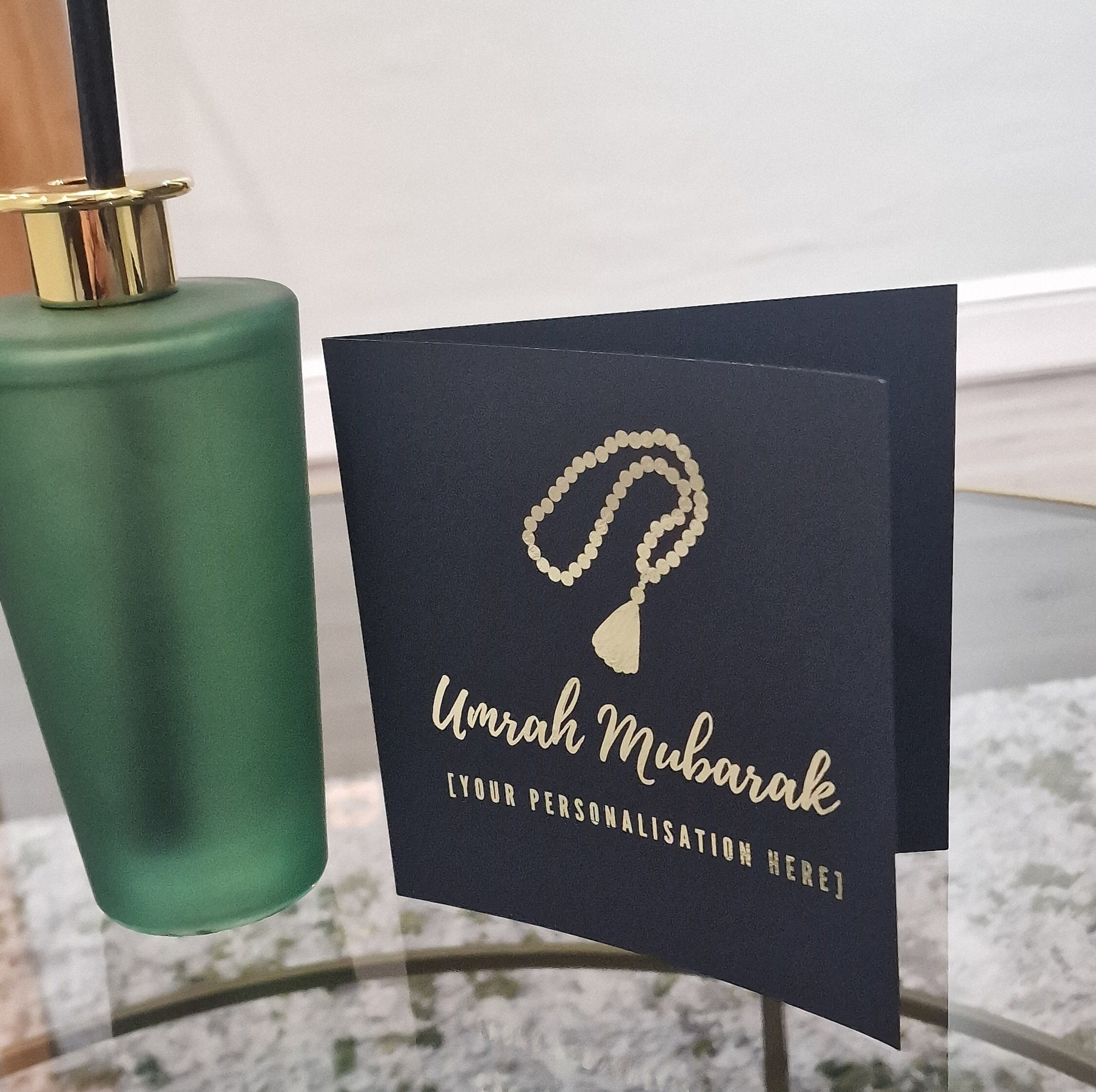 Umrah Mubarak Card, Umrah Card, Umrah Mabrook Card, Personalised Umrah ...