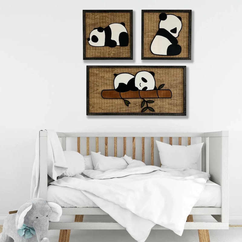 Panda Wall Art - Etsy